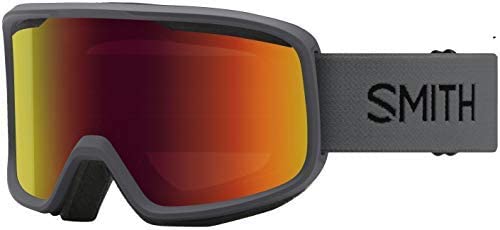 Smith Frontier Snow Goggles Charcoal Frame Red Sol-x Mirror Lens 2021 ...