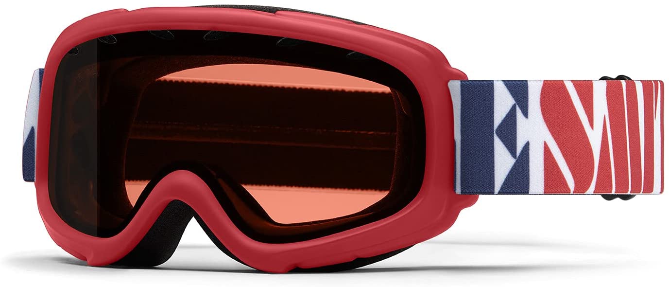 Smith Gambler Youth Ski / Snowboard Goggles Lava Heritage RC36 Lens ...